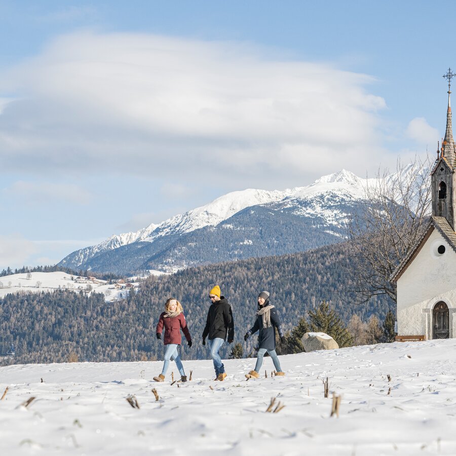 Winterwandern in Bruneck und Umgebung